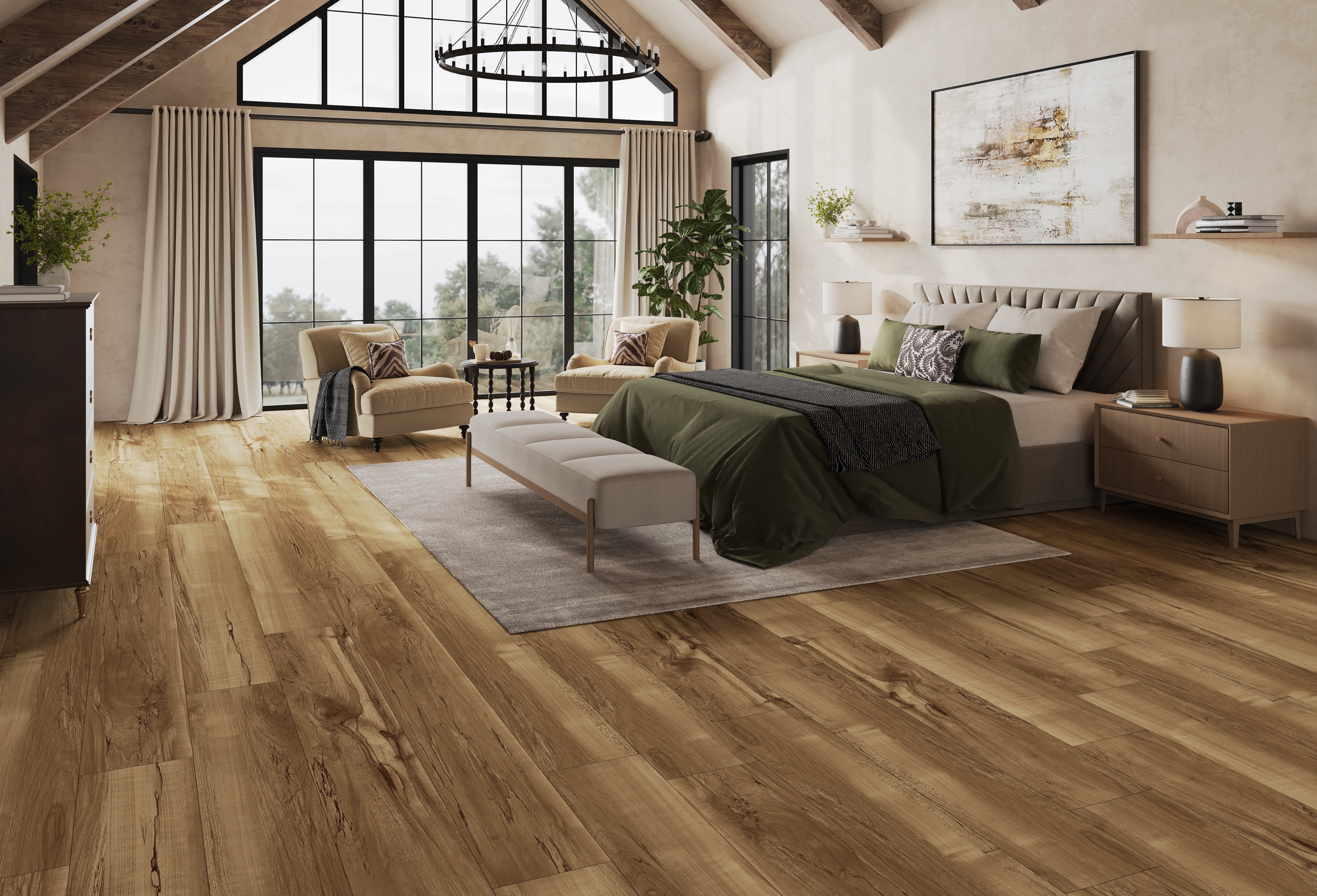 Motif Grande: Luxury Rigid Core Wide Plank Flooring | 7.0mm, 48" x 9"